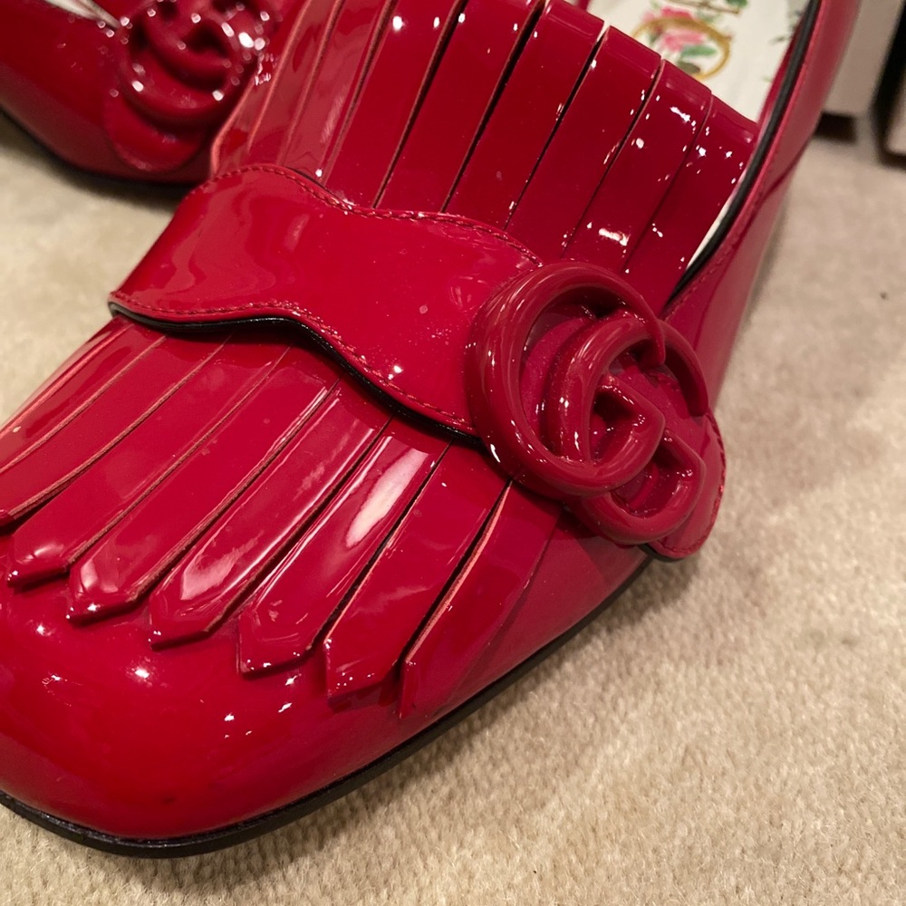 Rad Patent Leather Gucci Loafers - Gem